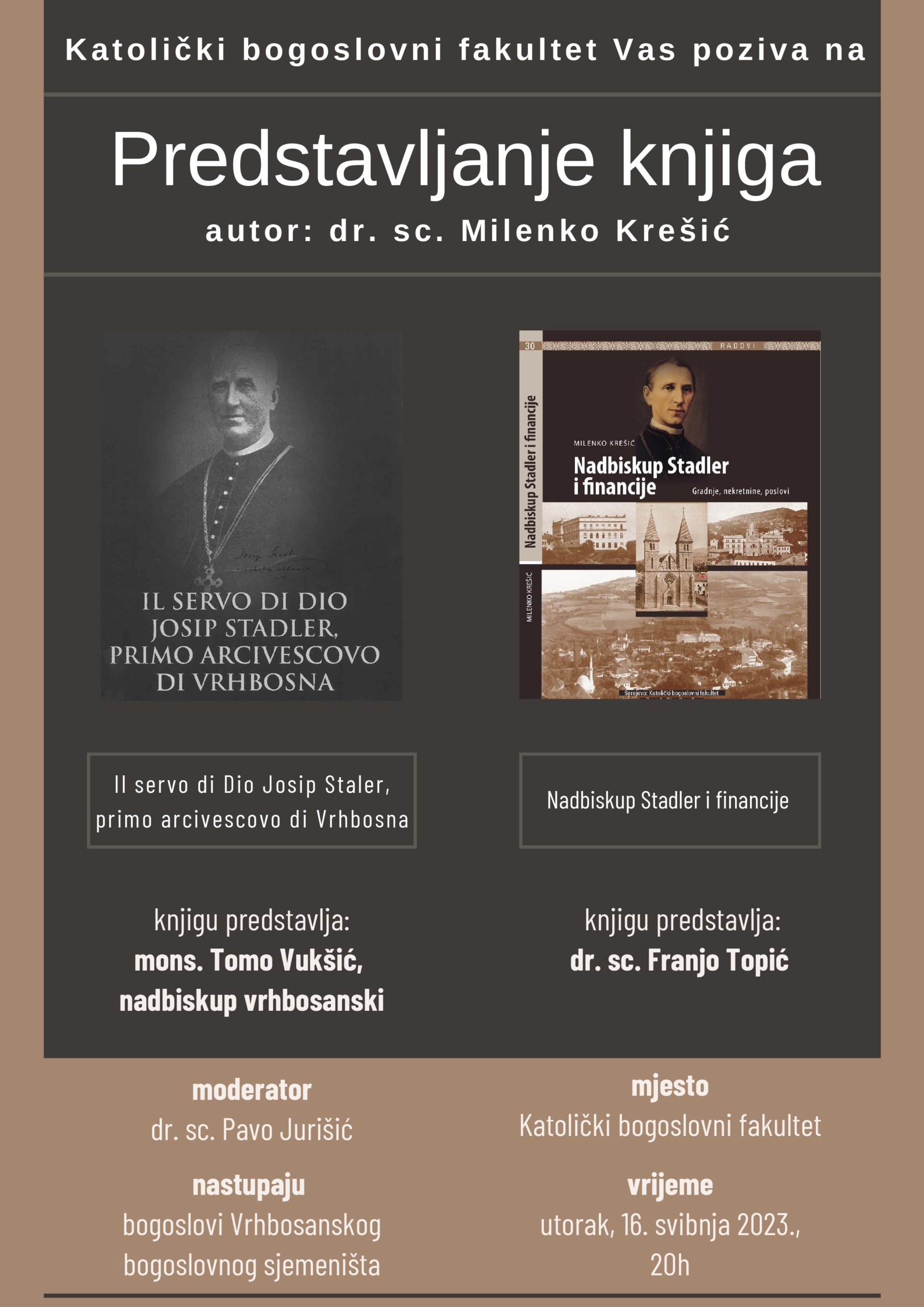 PREDSTAVLJANJE KNJIGA IZV. PROF. DR. MILENKA KREŠIĆA – Univerzitet u ...